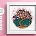 3D Cherry Blossom Shadow Box, Spring Shadow Box, Japanese Cherry Tree ...