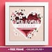 3D This is Us Family Heart Shadow Box With Custom Names, Family Tree ...
