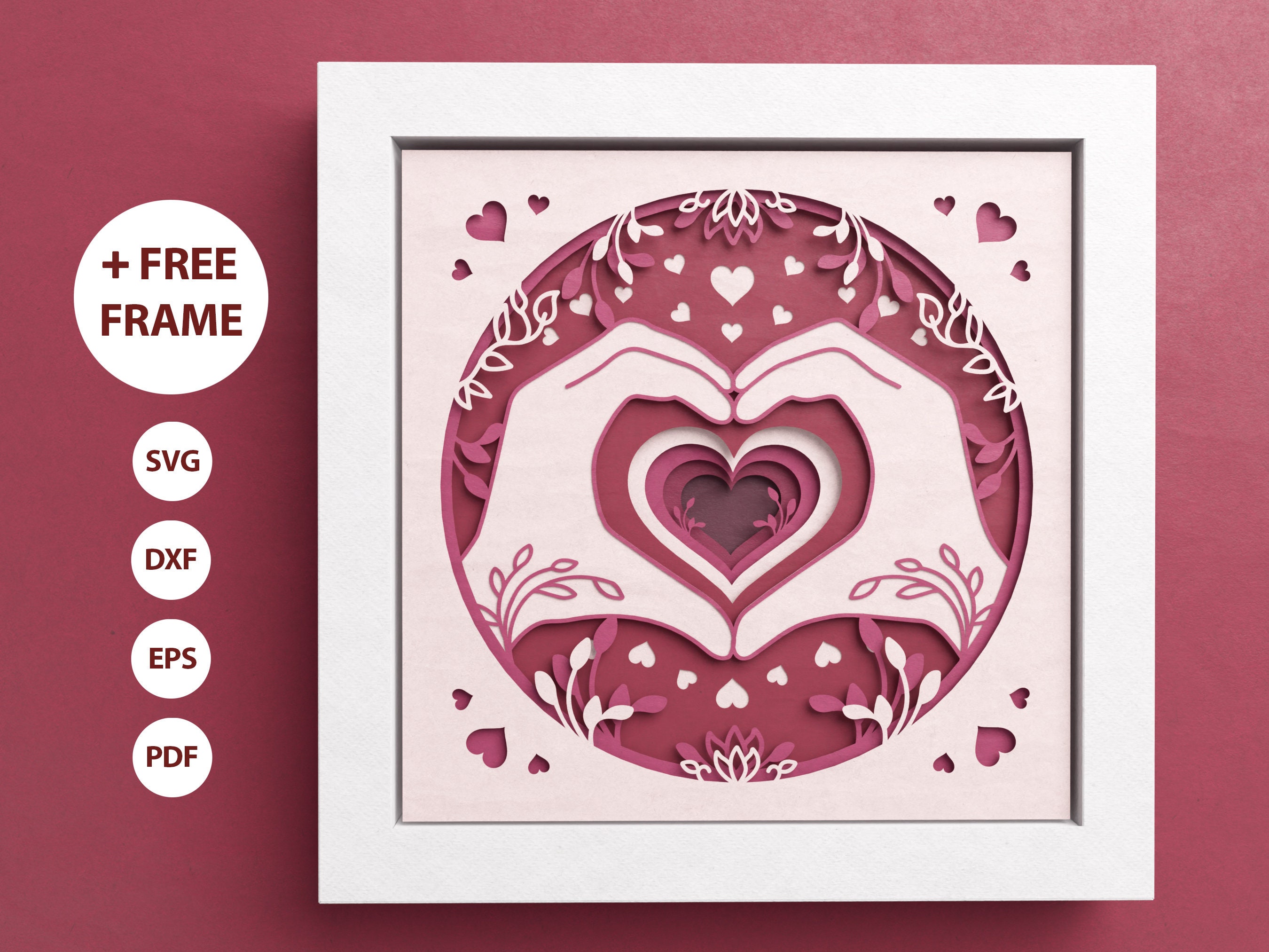 3D Mothers Day Shadow Box Bundle, Sunflower Shadow Box, Layered Paper ...