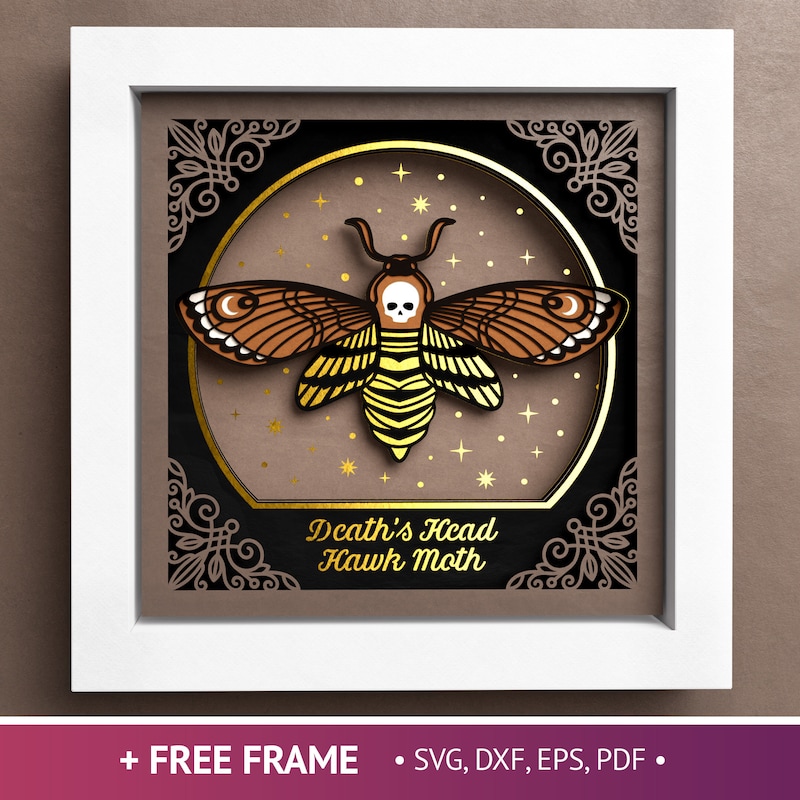 Death Moth Svg - Etsy