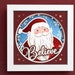 3D Christmas Shadow Box Bundle, Santa Shadow Box SVG, Christmas Layered ...