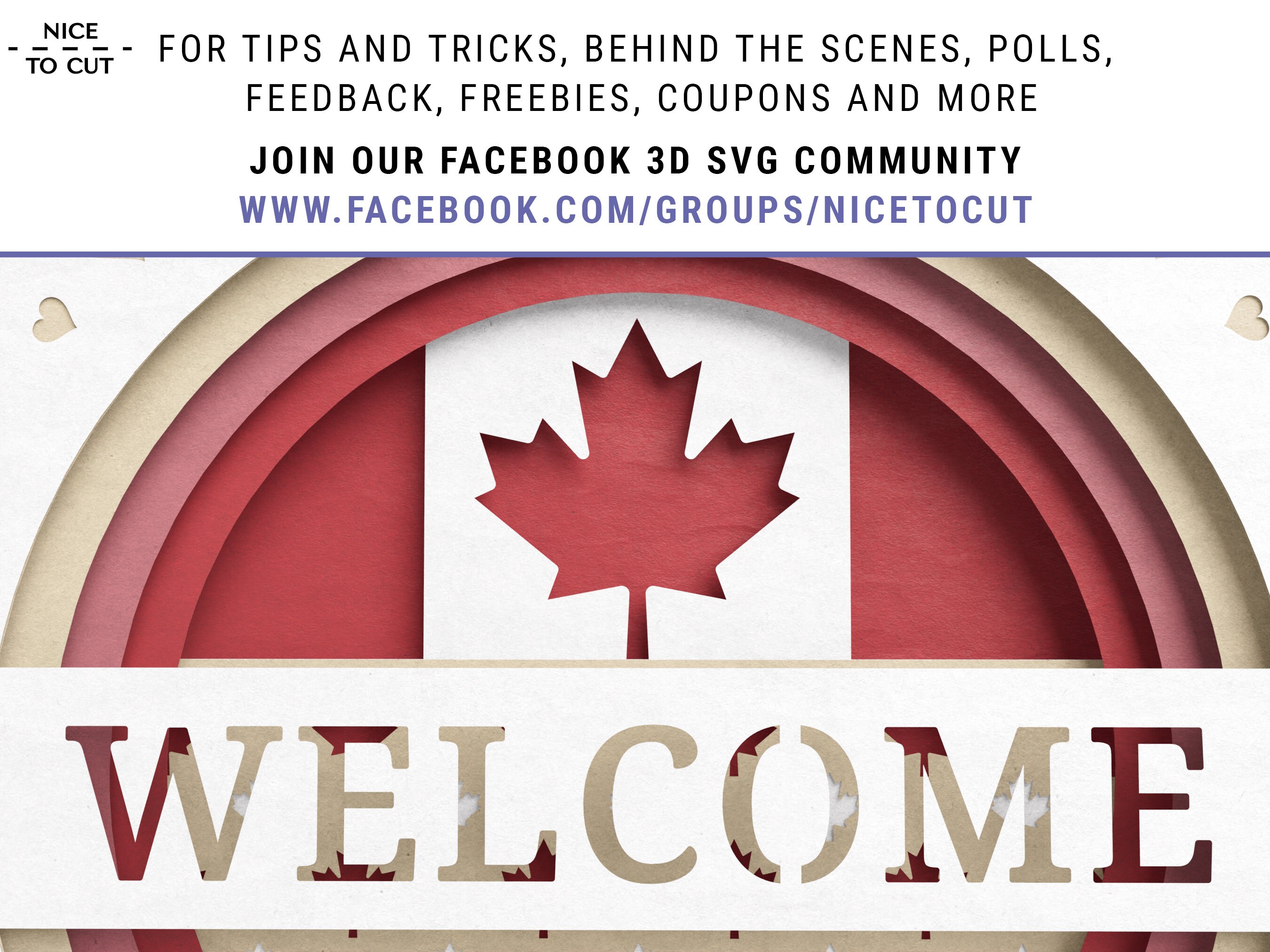 3D Canada Shadow Box, Canadian Flag, Canada Day, Patriotic Sign Decor ...
