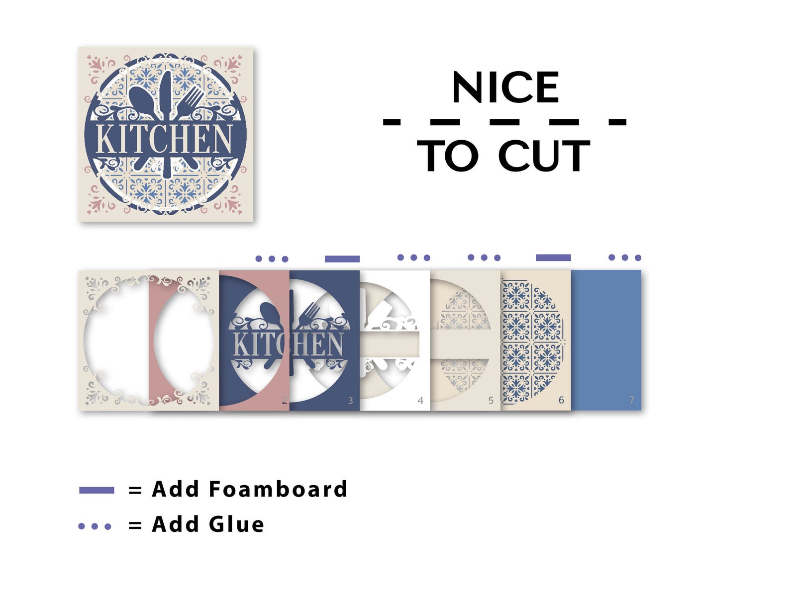 3D Kitchen Shadow Box Floral Svg 3D Mandala Vintage Shadow - Etsy