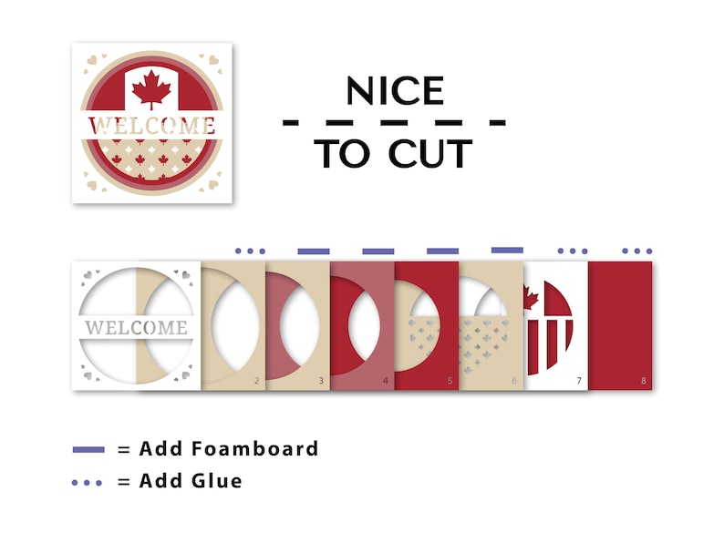 3D Canada Shadow Box, Canadian Flag, Canada Day, Patriotic Sign Decor ...