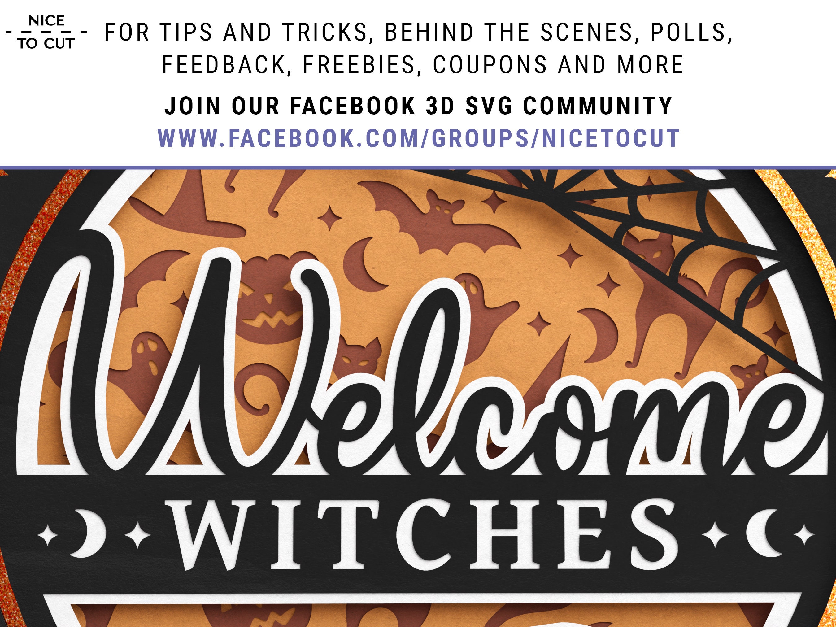 3D Halloween Shadow Box Bundle, Welcome Witches, Hocus Pocus Shadow Box ...