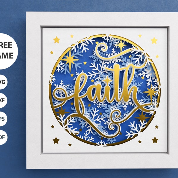 Faith Shadow Box - Etsy