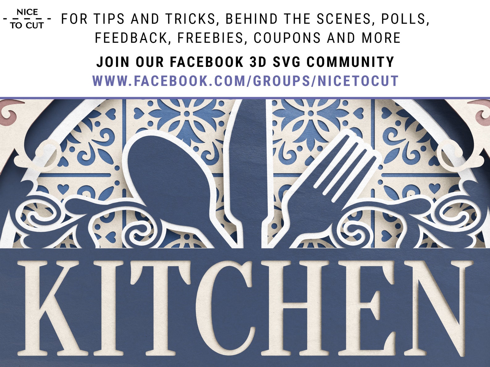 3D Kitchen Shadow Box Floral Svg 3D Mandala Vintage Shadow - Etsy