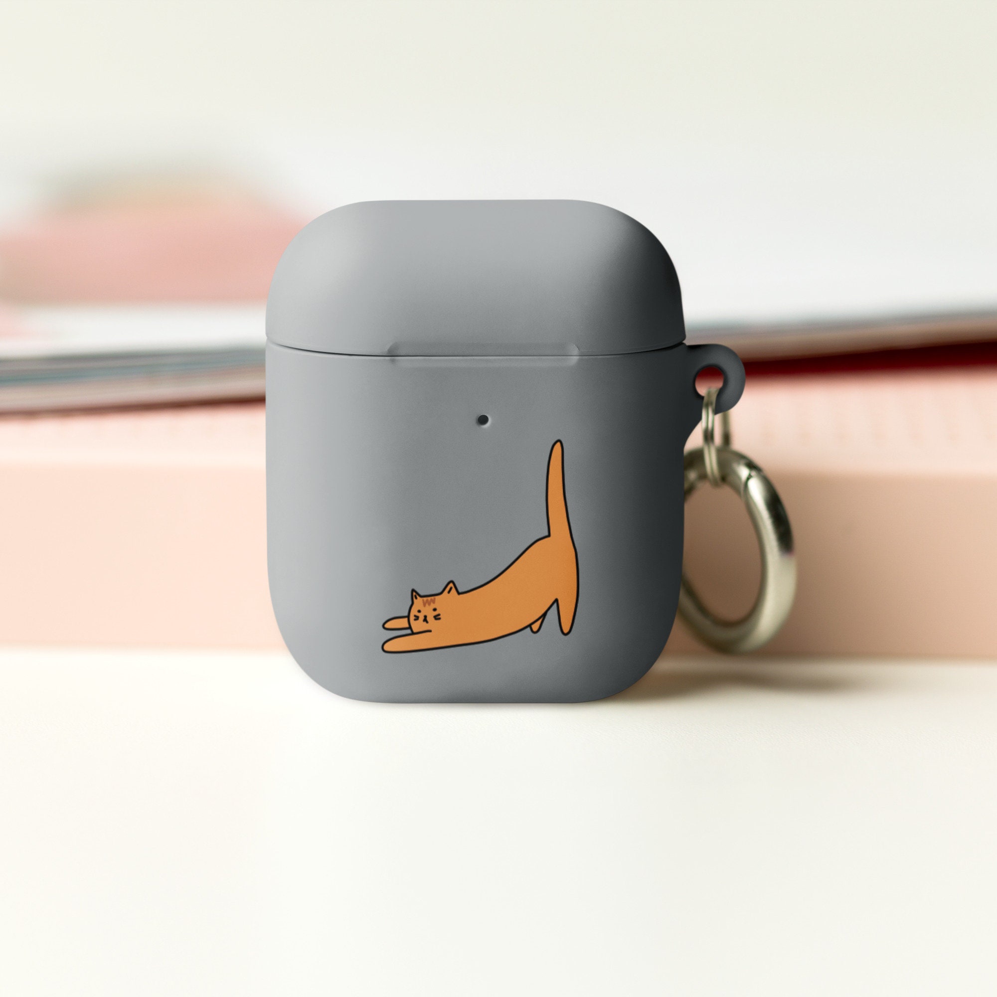 Ginger Cat Stretch Airpods Case – Cute Protective TPU Cover - Etsy