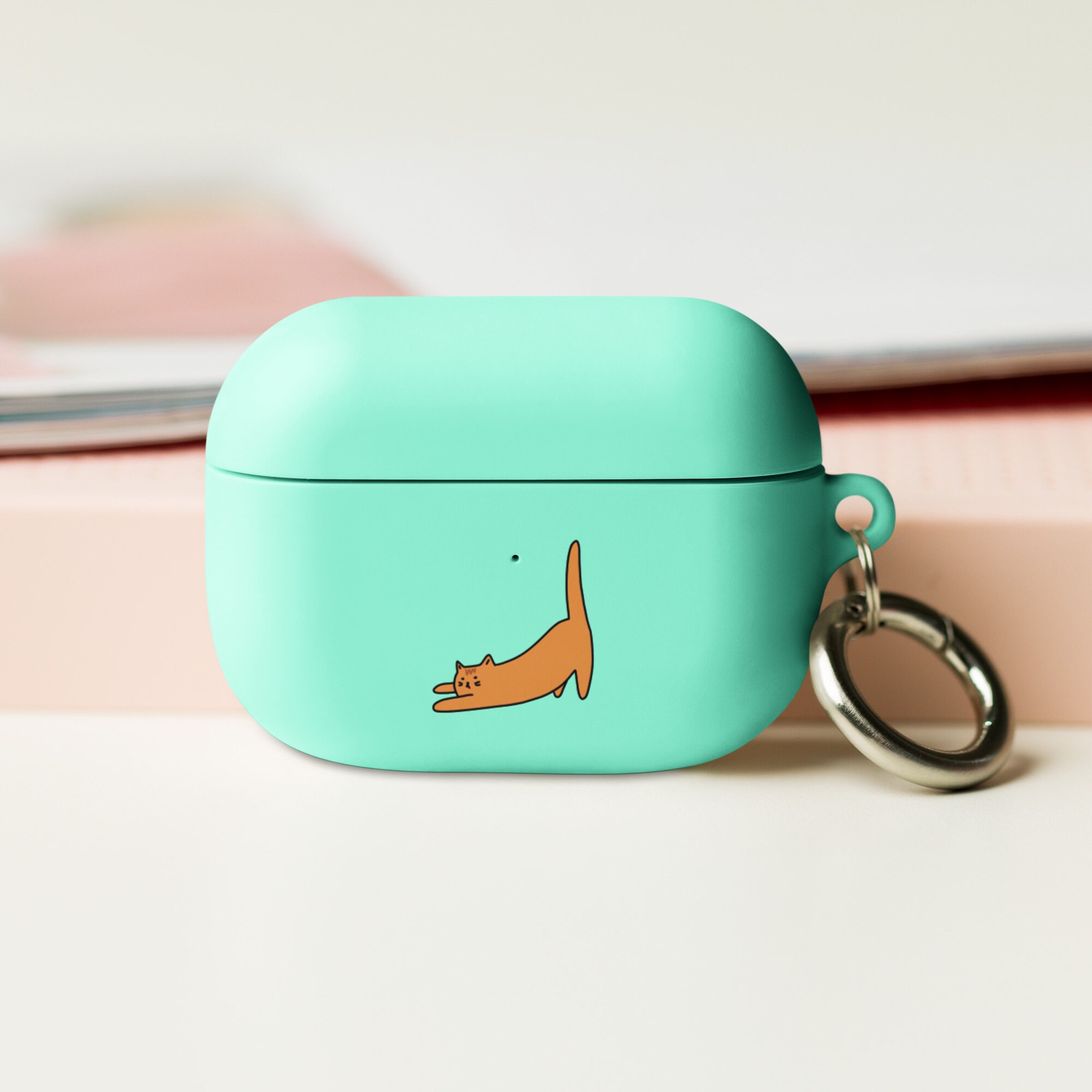 Ginger Cat Stretch Airpods Case – Cute Protective TPU Cover - Etsy