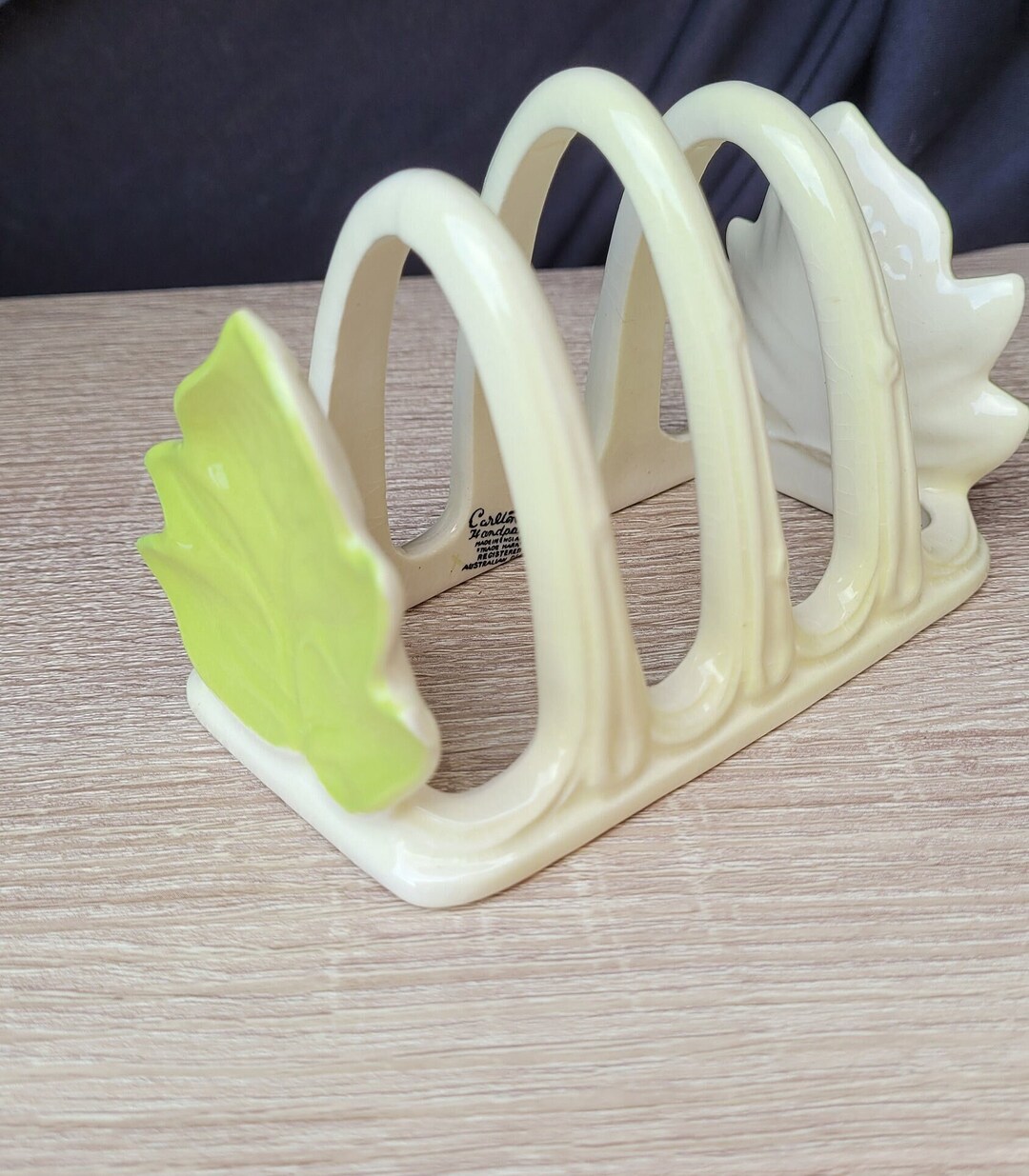 Carltonware A Lovely 4 Slice Toast Rack. Very Good Condition. Green ...