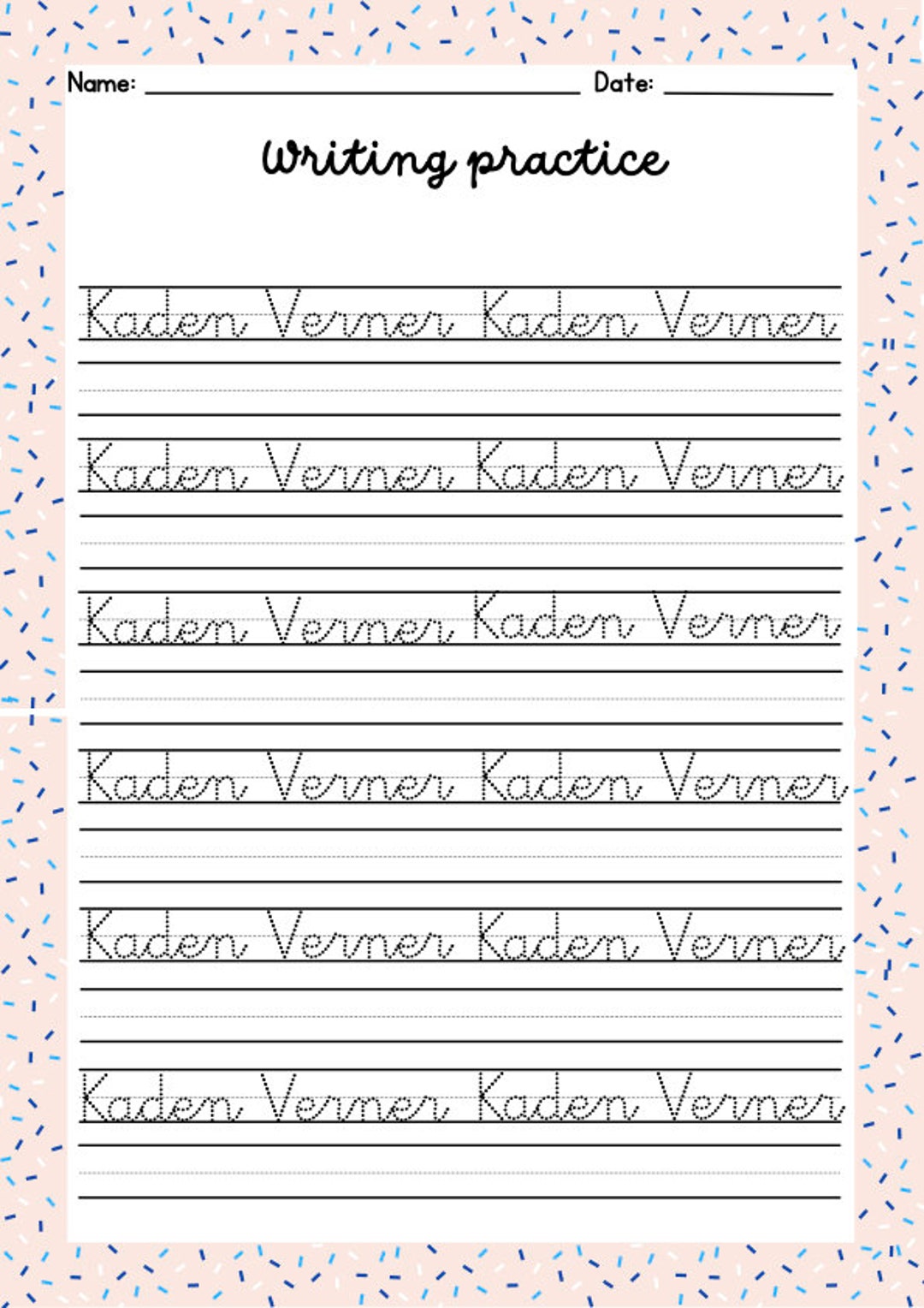 Personalized Cursive Writing, Custom Signatures, Personalized Cursive ...