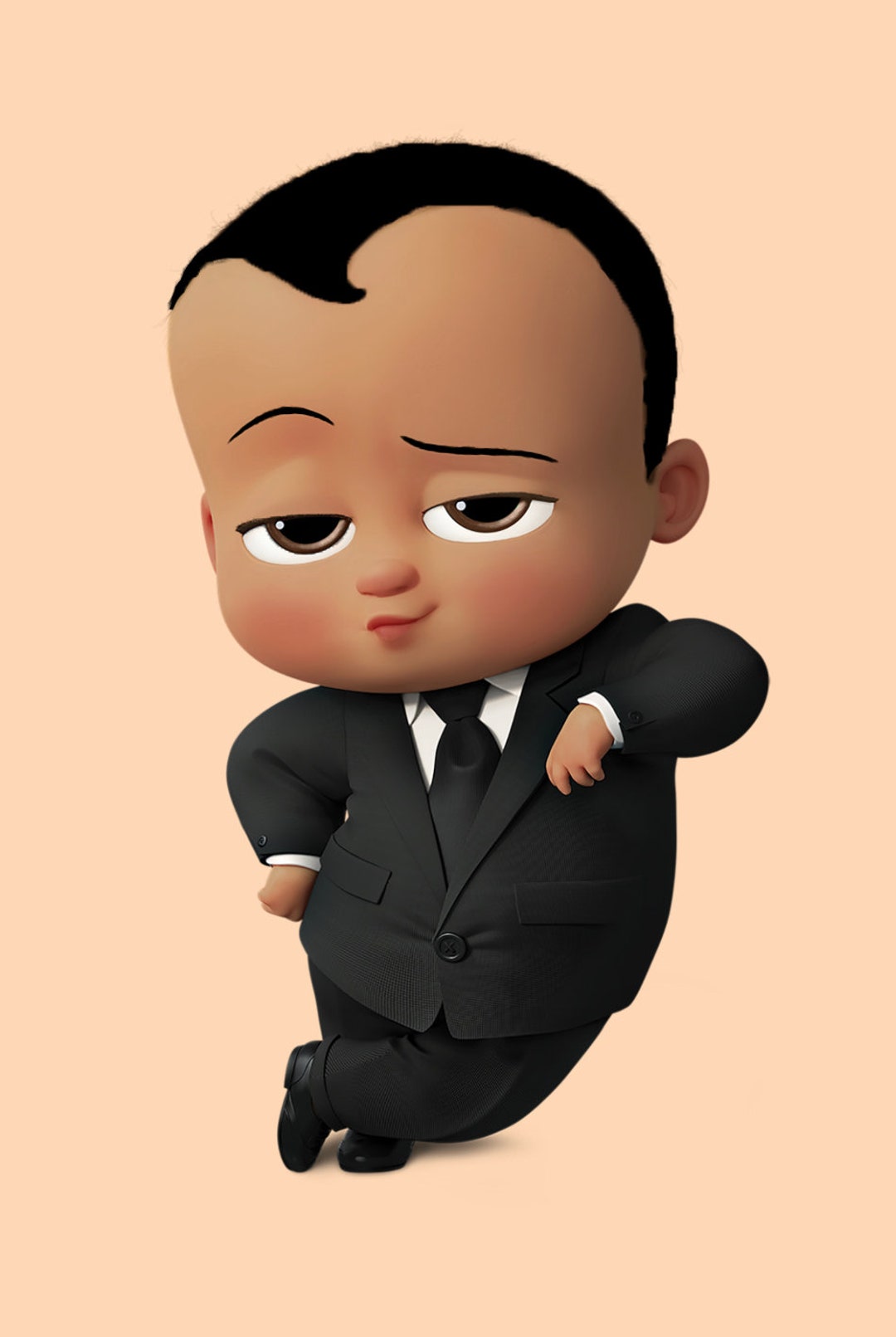 Boss Baby Boy Black Hair, Boss Baby Birthday Png, Boss Baby Png, Boss ...