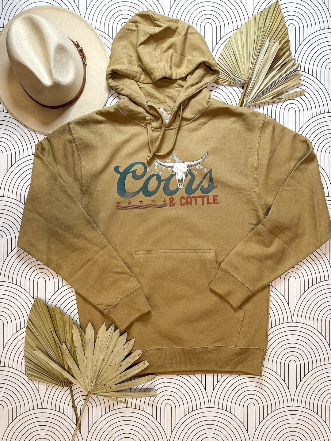 Coors and Cattle Hoodie, Cowgirl Cowboy Apparel, Wrangler Western Wear ...