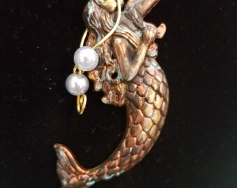 Copper Mermaid - Etsy