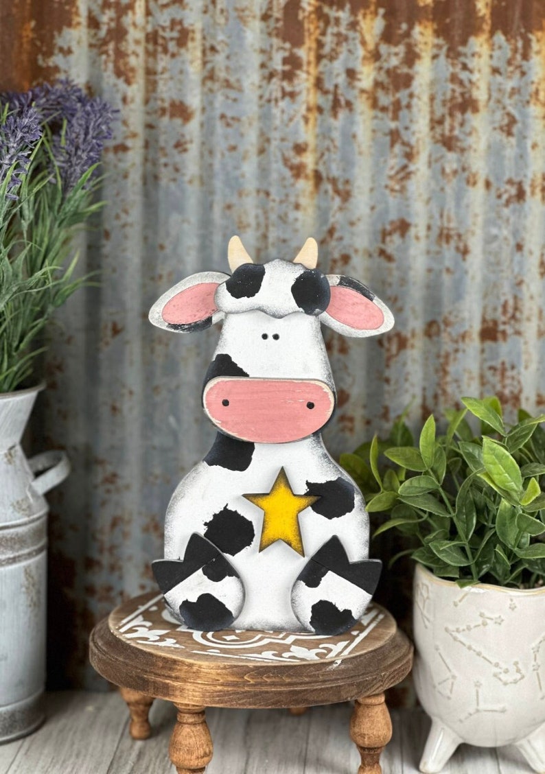 Cow Stand Alone, Scroll Saw PDF Digital Download - Etsy