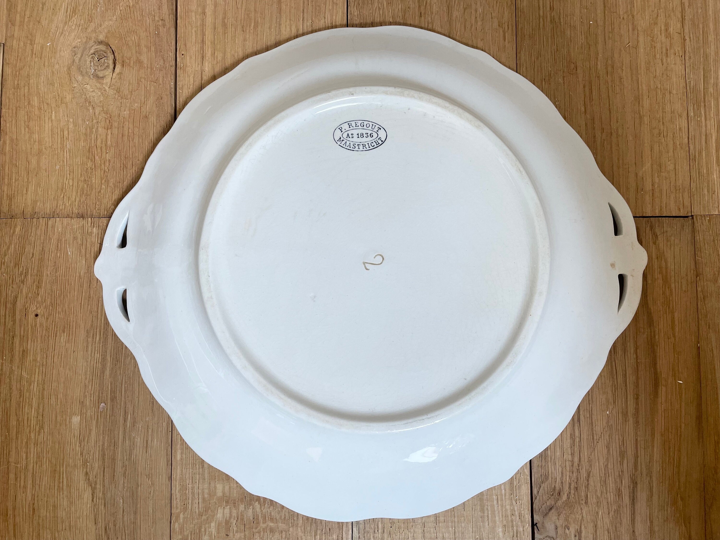 Antique 1800s Ironstone Serving Dish Antique Ironstone Societe ...