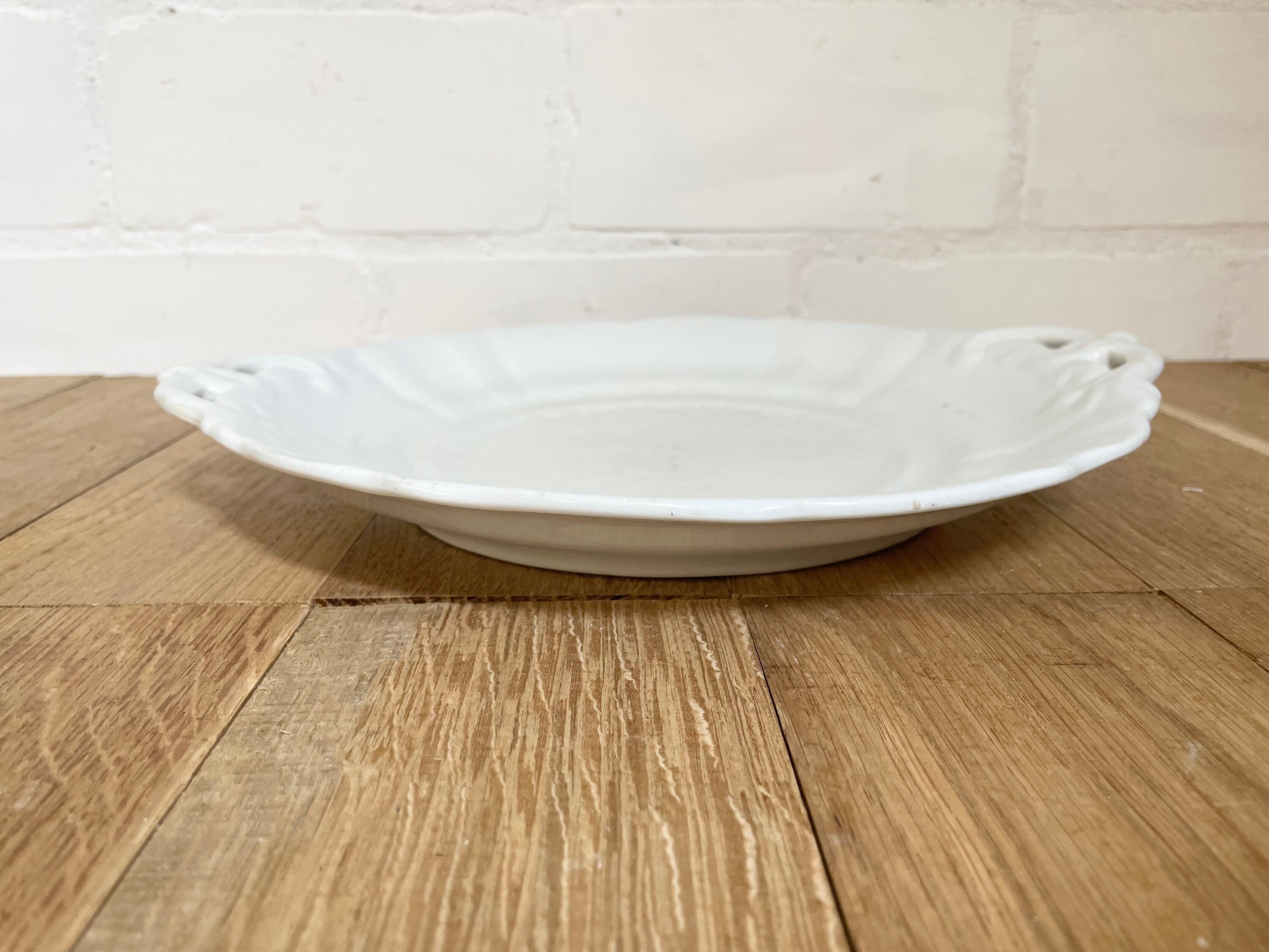 Antique 1800s Ironstone Serving Dish Antique Ironstone Societe ...