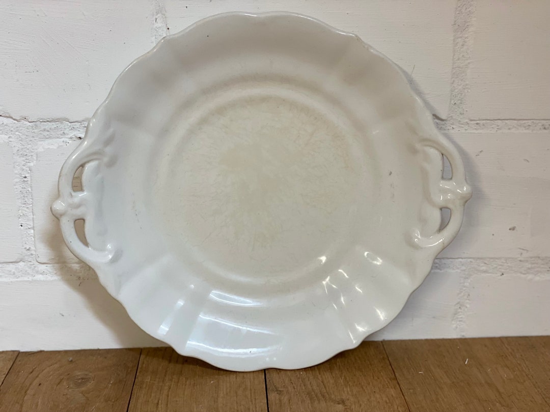 Antique 1800s Ironstone Serving Dish Antique Ironstone Societe ...