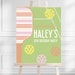 EDITABLE Pickleball Birthday Party Welcome Poster Welcome Sign 16x20 ...
