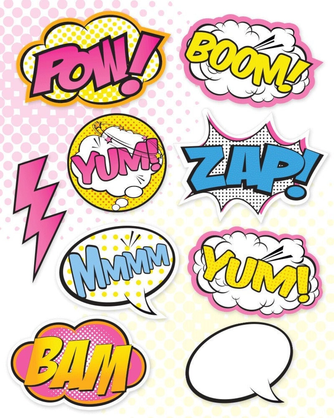 Superhero Girl Party Signs - Large, Medium & Small / Party Decor / Food ...