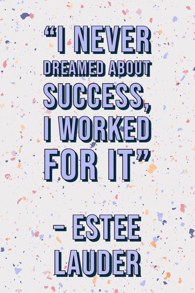 4 Different Posters Paint Splatter Inspirational Quotes - Etsy