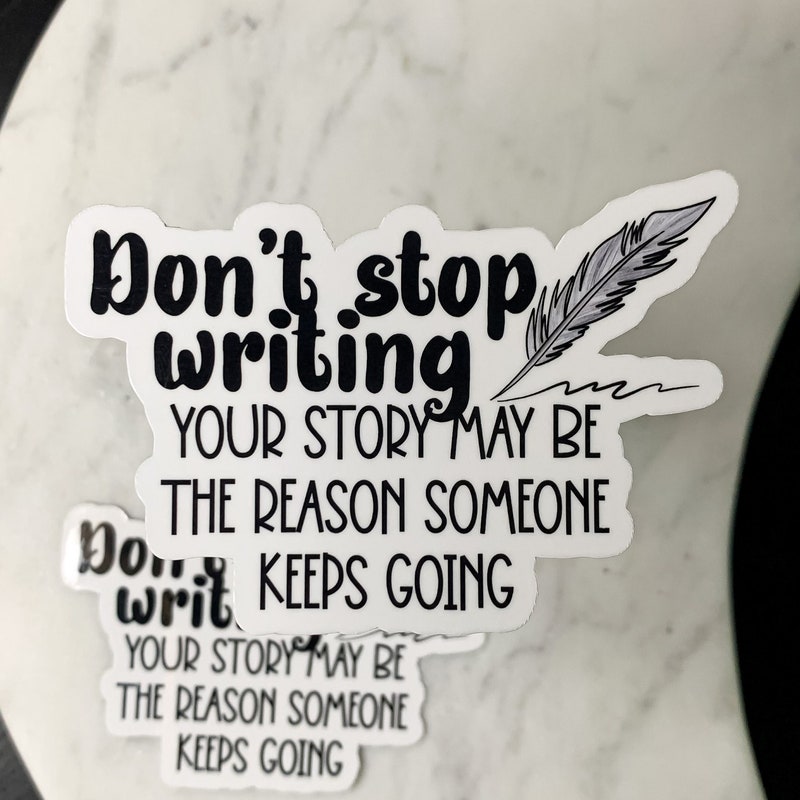 Writer Stickers - Etsy