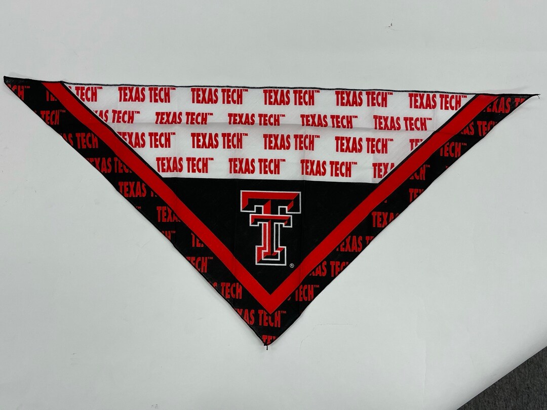 Texas Tech University Doggie Danna-texas Tech Red Raiders Pet Neck Tie ...