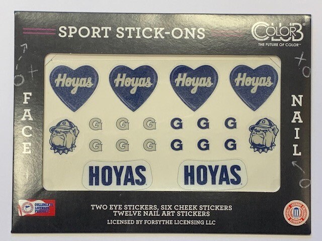 Georgetown Hoyas Game Day Tattoos-georgetown University Sport Stick on ...