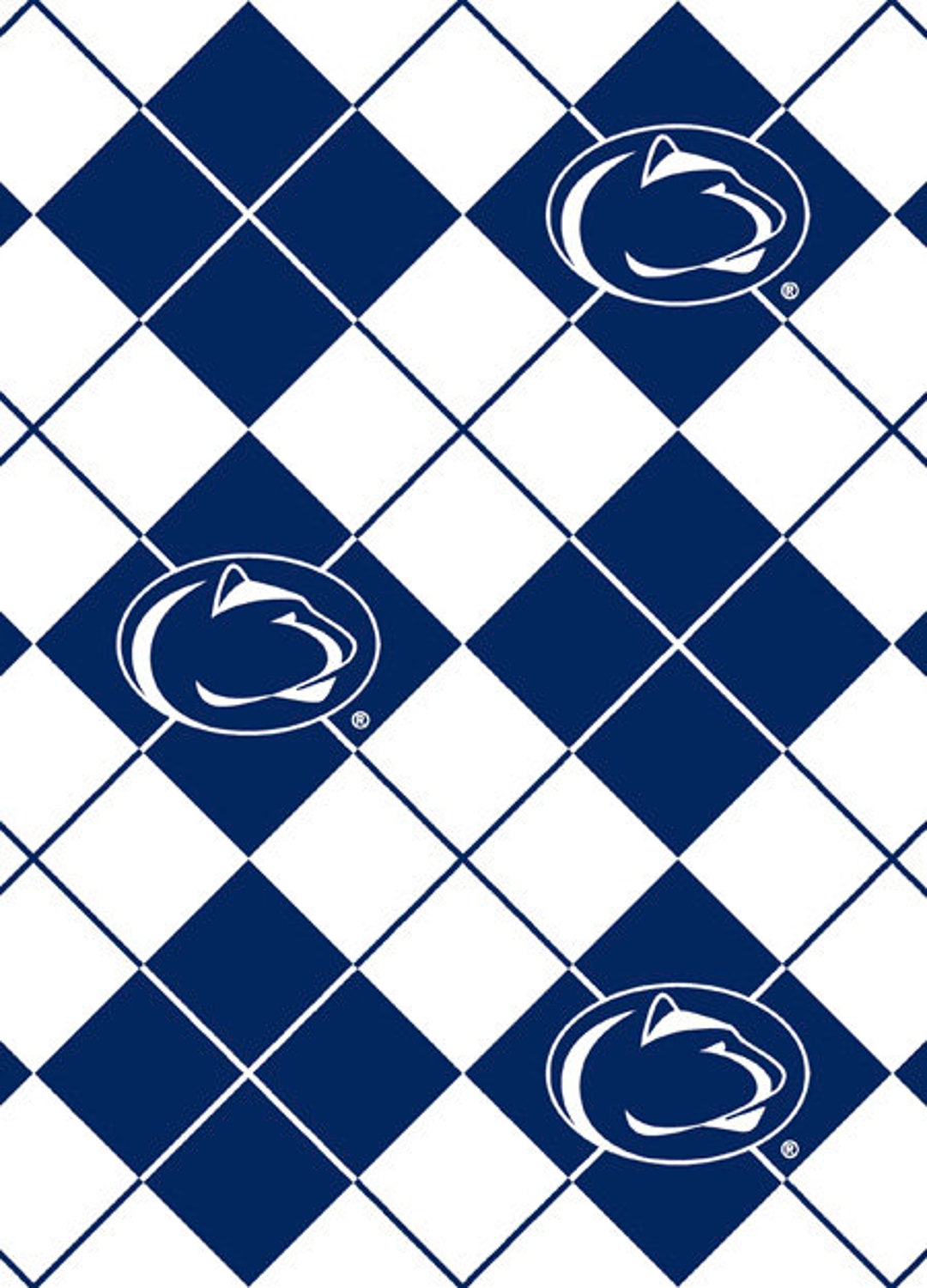 Penn State University Fleece Fabric by Sykel-penn State Nittany Lions ...