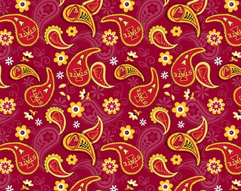 Iowa State Fabric - Etsy