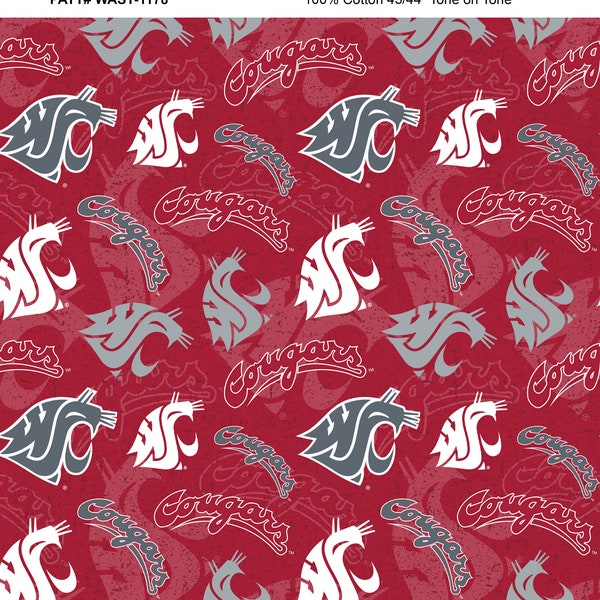 Wsu Cougars - Etsy
