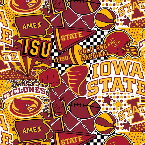 Iowa State Art - Etsy