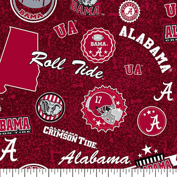 Alabama State University Fabric - Etsy