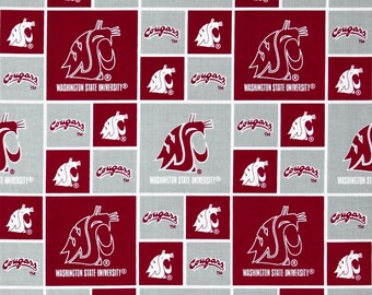 Washington State Fabric | Etsy