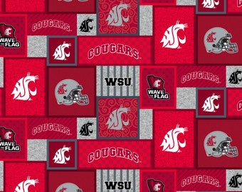 Wsu Cougars Patch - Etsy