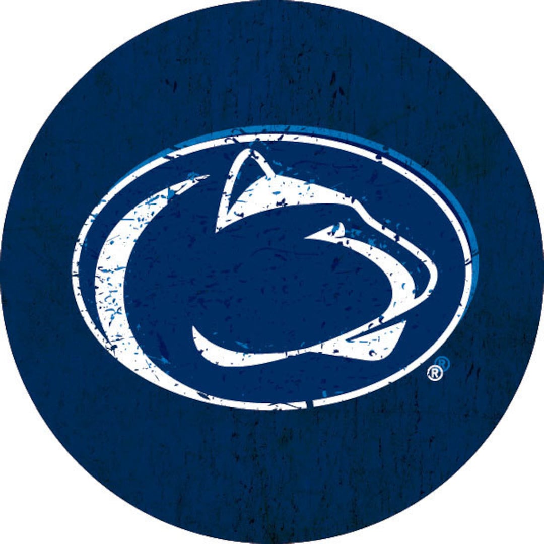 Penn State Nittany Lions Distressed Logo Magnet-penn State University 4 ...
