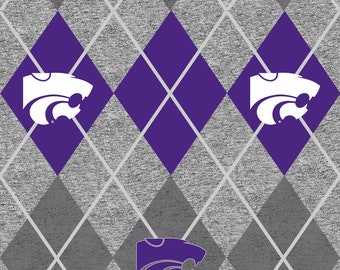 Kansas State Fabric | Etsy