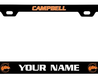 Campbell University License Plate - Etsy