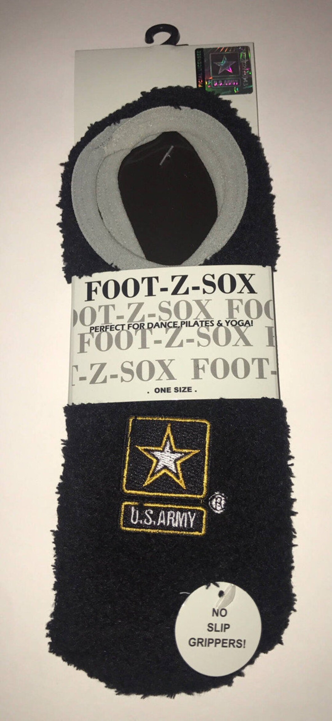 US Army Slipper Socks Army Military Socks With Logo and No Slip Bottoms ...