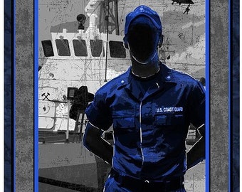 Coast Guard Fabric - Etsy