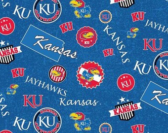 Kansas State Fabric | Etsy
