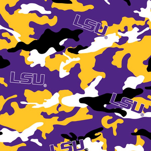 Lsu Fabric - Etsy