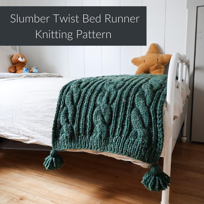 Bed Runner - Etsy