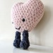 Sweetheart Lovey Crochet Pattern Heart Amigurumi Valentine's Day ...