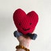 Sweetheart Lovey Crochet Pattern Heart Amigurumi Valentine's Day ...