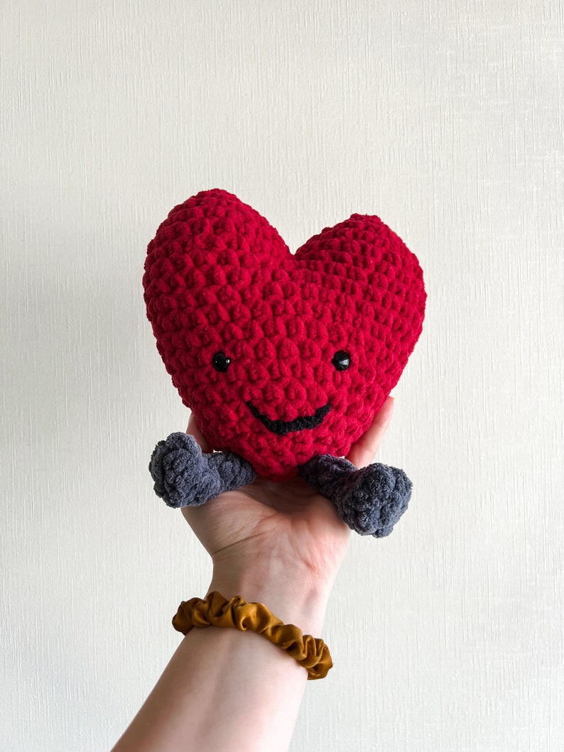Sweetheart Lovey Crochet Pattern | Heart Amigurumi | Valentine's Day ...