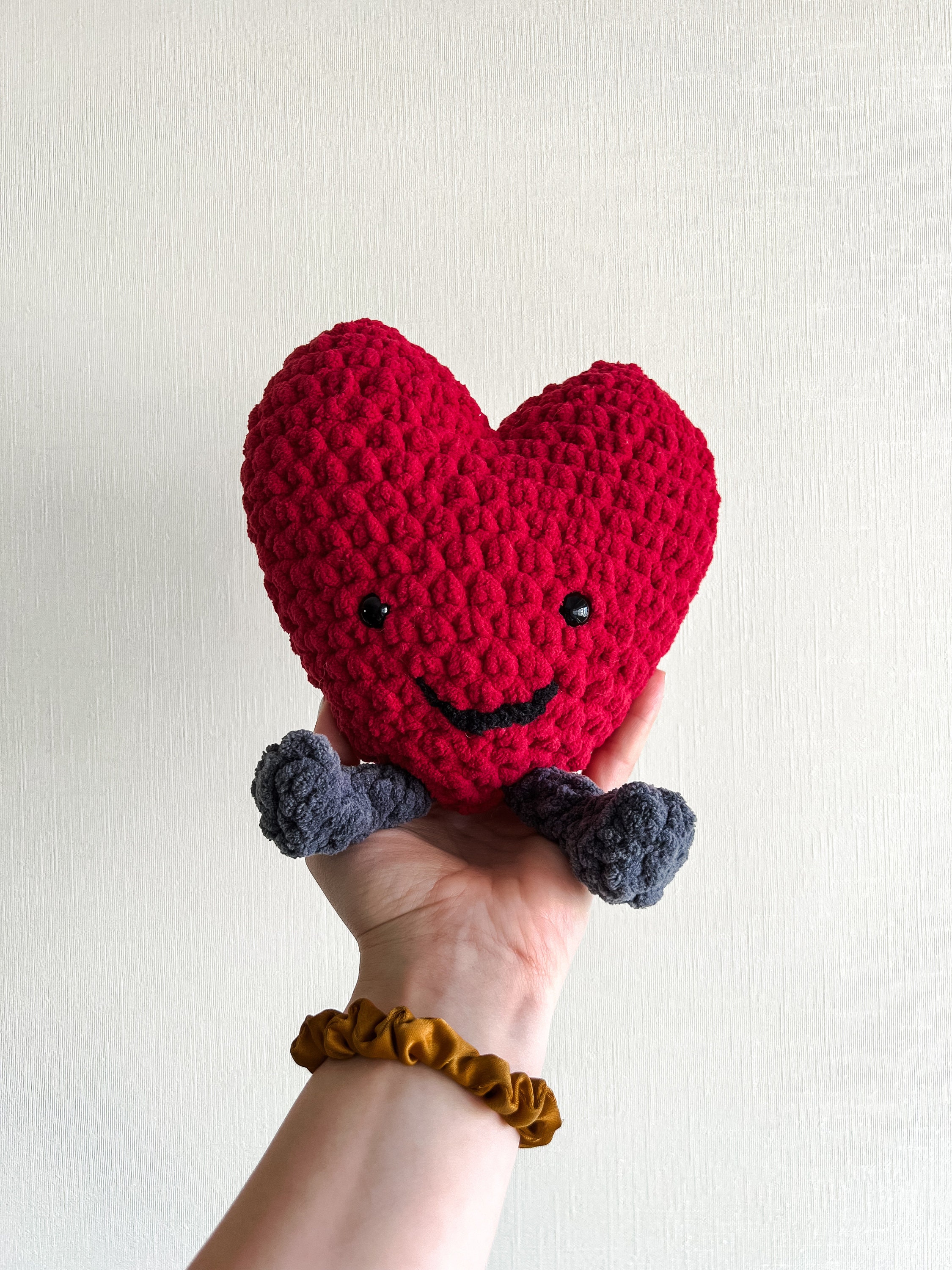Sweetheart Lovey Crochet Pattern | Heart Amigurumi | Valentine's Day ...