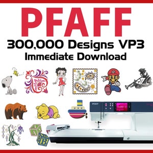 Collection de motifs de broderie machine à télécharger PFAFF 300 000 ...