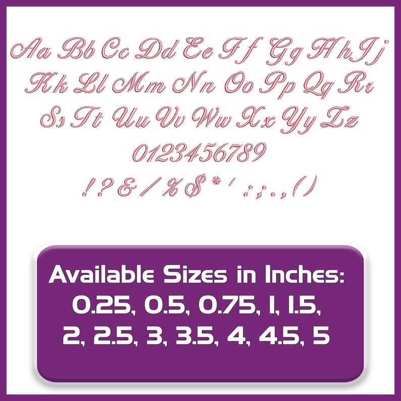 Ballantines Script Embroidery BX Font | 12 Sizes (digital Download ...