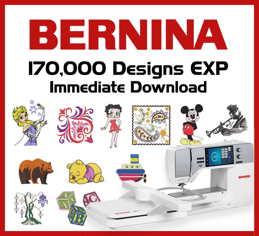Collection de motifs de broderie machine à télécharger Bernina - Etsy ...